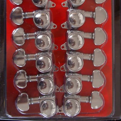 Grover 505C12 Mini Roto-Grip Locking Rotomatic Tuners 6+6 | Reverb