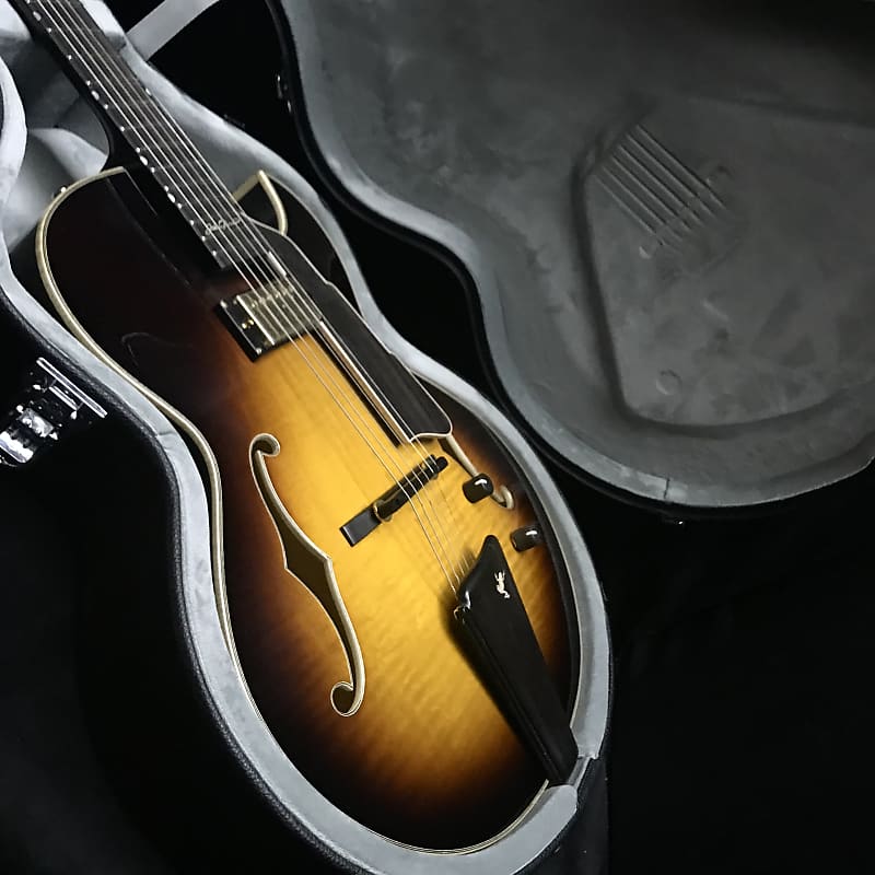 Eastman John Pisano 480ce Anniversary 2023 - Sunburst Archtop | Reverb