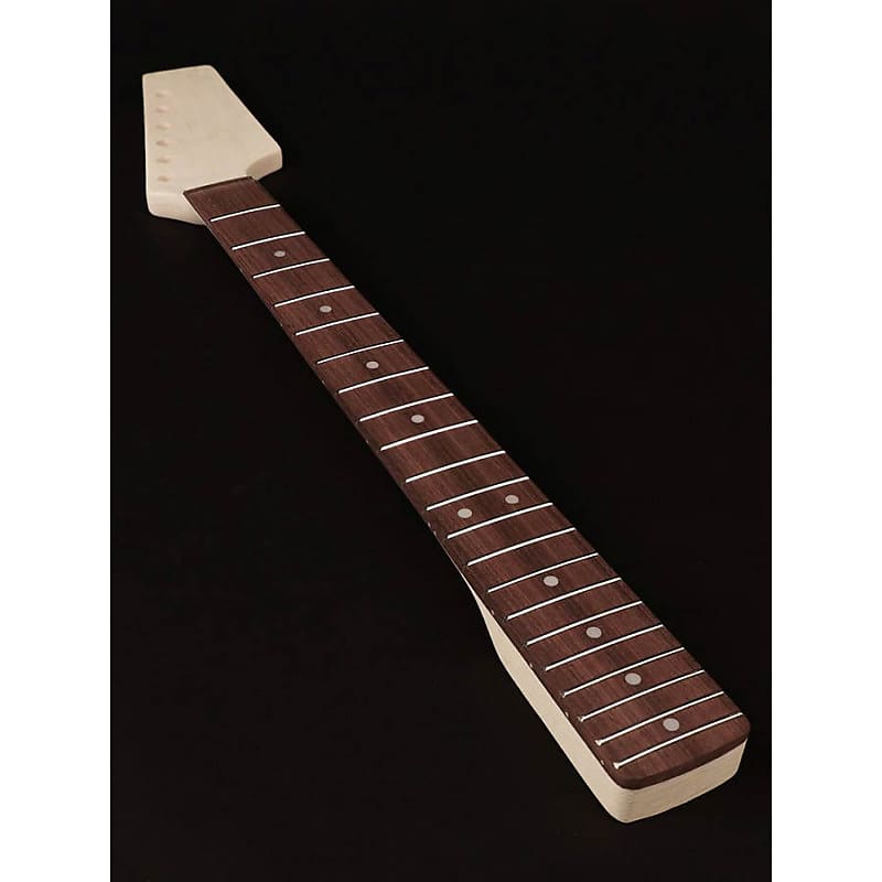 unfinished Boston Neck Strat style, maple/pau ferro fb, 21 | Reverb
