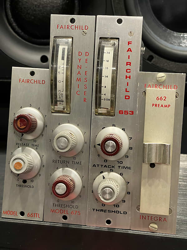 Vintage Fairchild Modules (653, 675, 661TL, 662) | Reverb