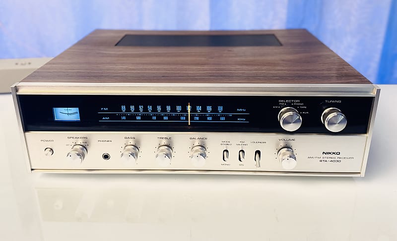 Vintage Nikko STA-4030 Stereo AM/FM Receiver - Serviced + | Reverb