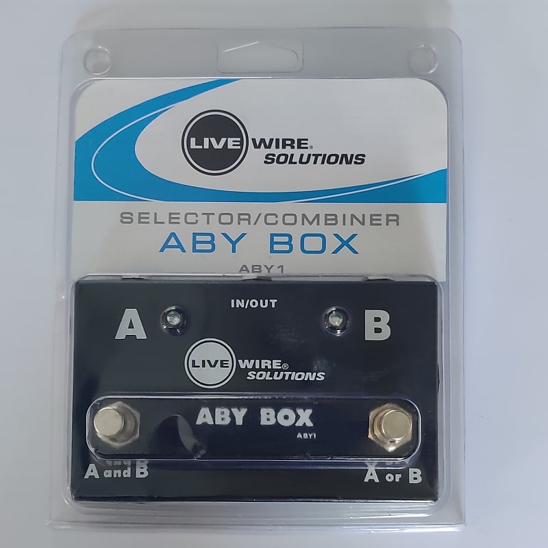 Live wire solutions ABY Box ABY 1 2000s - Black selector | Reverb