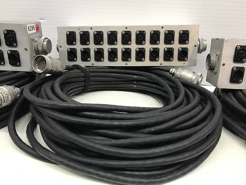 WHIRLWIND 100 FT STAGE BOX TO 100FT MULTIPIN CABLE #6286 - | Reverb