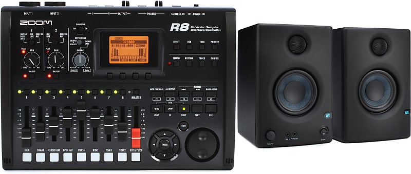 Zoom R8 8-track SD Recorder / Interface /Sampler Bundle with | Reverb