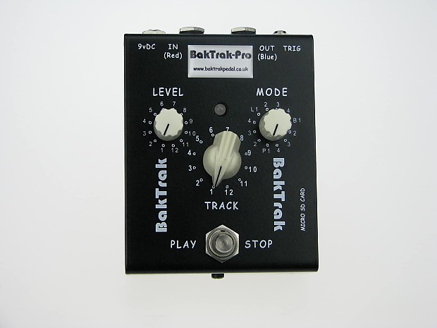 BakTrakPro The Ultimate MP3 & WAV Backing Track Pedal | Reverb