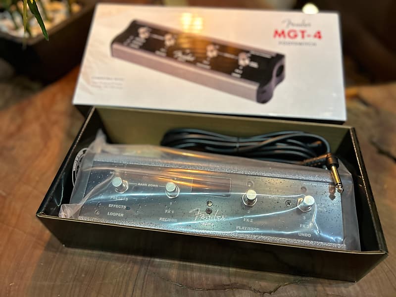 NEW Fender MGT-4 Footswitch with Box | Reverb