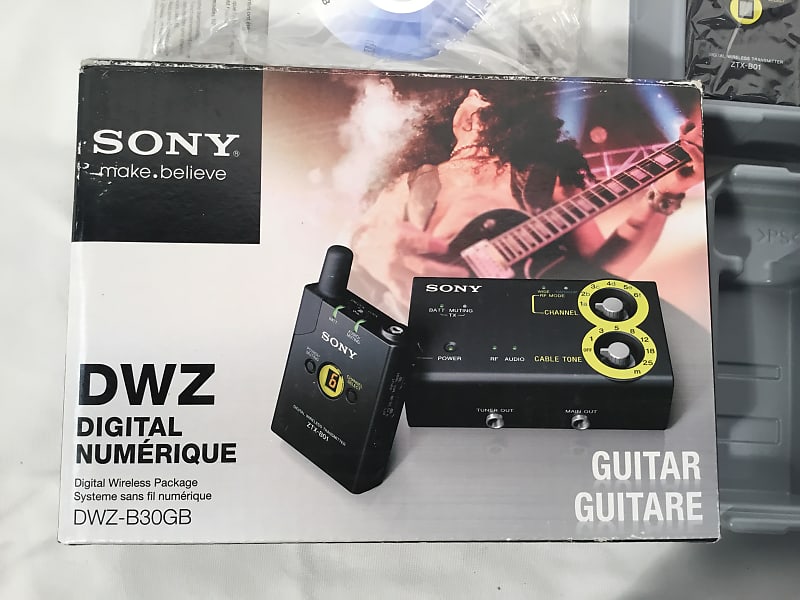 Sony DWZ-B30GB Wireless system for guitar | Reverb