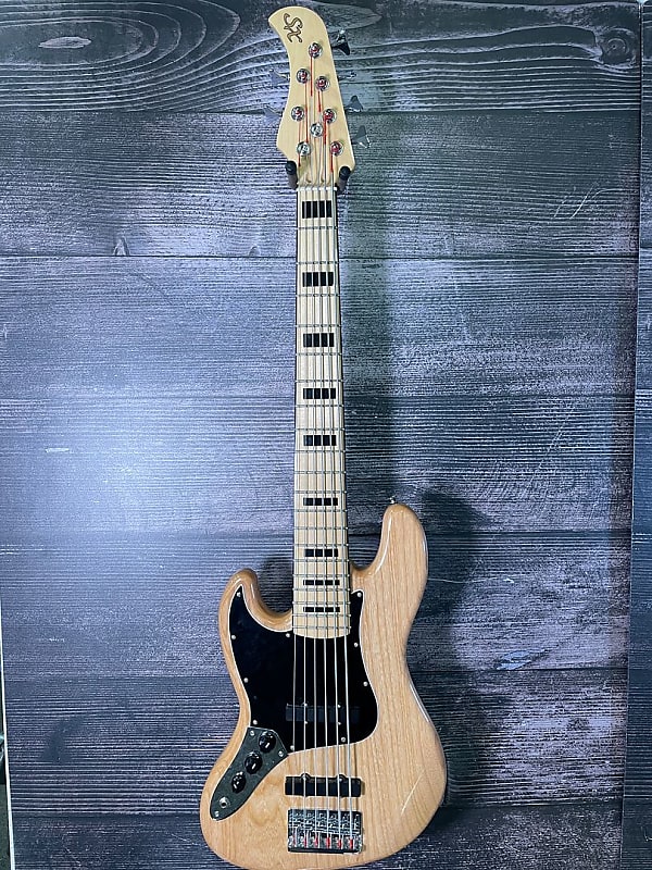 SX Ursa 6 String Left Handed Bass Left Handed 6 String Bass | Reverb