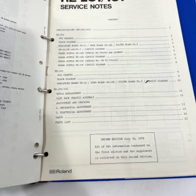 Roland service manuals x 50! Original schematics for pedals, | Reverb