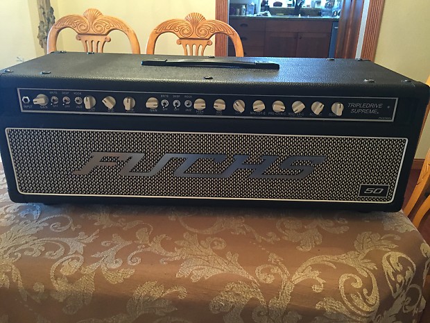 Fuchs Triple Drive Supreme 50 Watt Black Tolex | Reverb