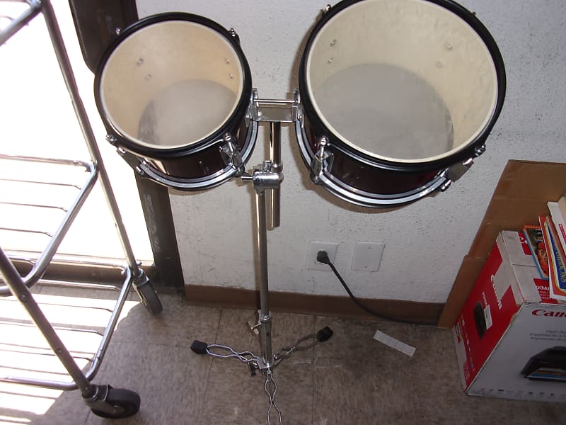 Power Toms 8" + 10" plus Custom Chrome Sonor + Rogers Boom | Reverb