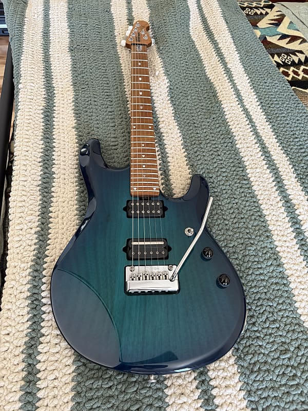 Ernie Ball Music Man JP6 - Neptune Blue | Reverb