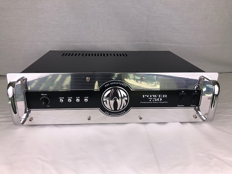 SWR Power 750 Amplifier Black/Chrome (Bass Power Amplifier) | Reverb