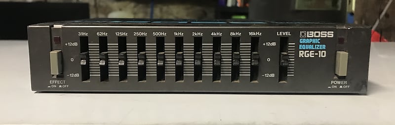 Boss RGE-10 Graphic Equaizer 1985 | Reverb