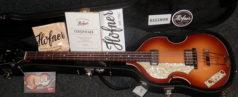 Hofner H500/1-63-AR-O Lefty Artist Series 1963 Reissue Violin | Reverb