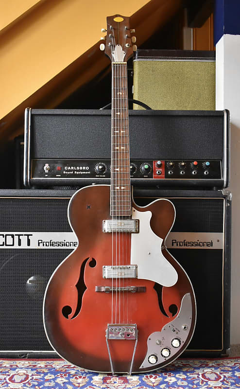Lafayette / Guyatone ‘Professional Cutaway’ V-31 Model | Reverb UK