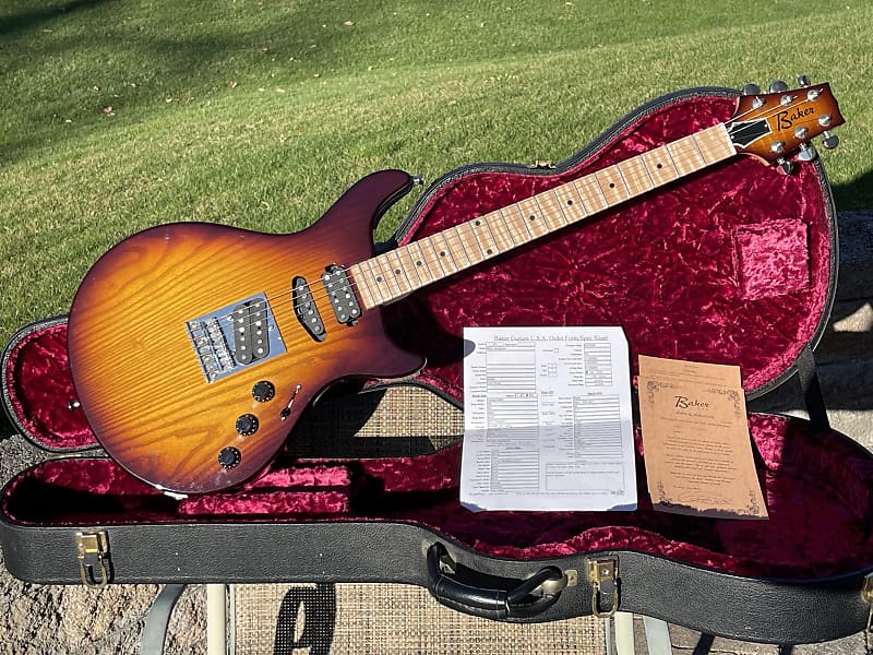 Baker B1 USA - THE Original Bakers! NAMM Guitar! 1-off TWANG | Reverb