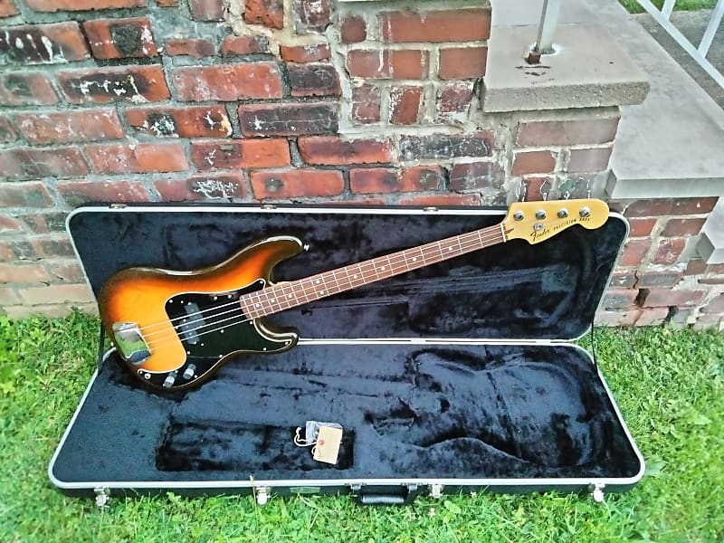 Fender Precision Bass 1979 - 3 Tone Sunburst 100% Original | Reverb