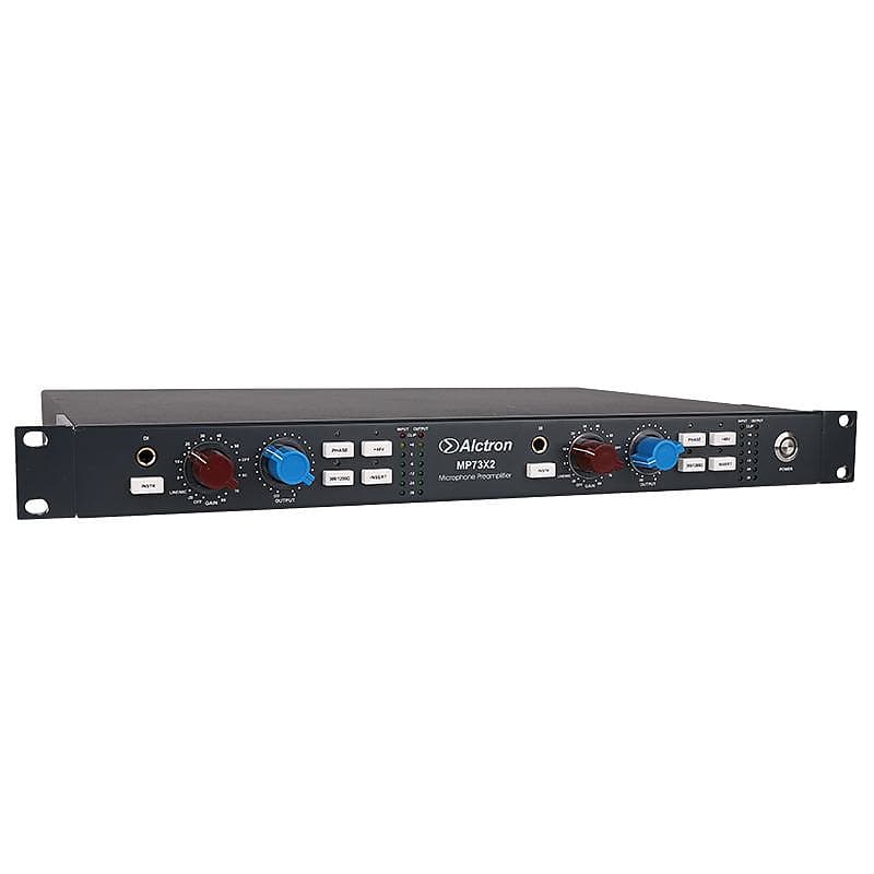 Alctron MP73X2 2-Channel Dual 1073 Microphone Preamp | Reverb