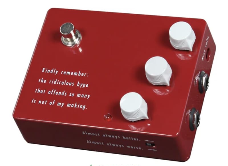 Klon KTR Overdrive Pedal Near-Mint Great Price! | Reverb