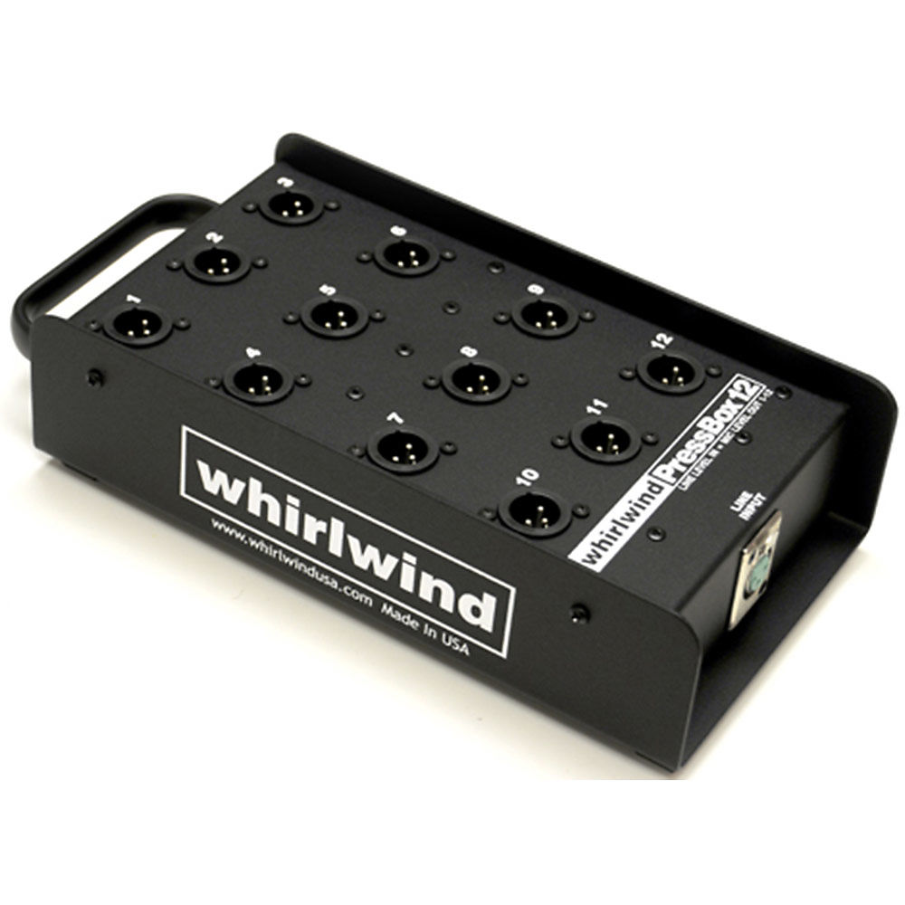 Whirlwind PB12 Pressbox12 XLR Splitter Box | Reverb