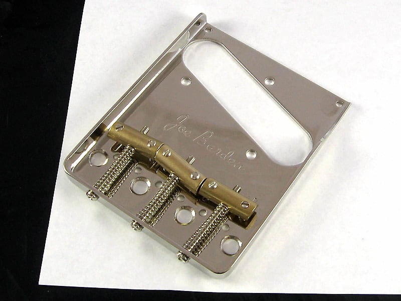 Joe Barden American Standard Tele Bridge Nickel 2 1/16" | Reverb