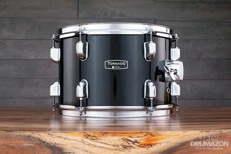 TORNADO 12 X 8 TOM BLACK | Reverb