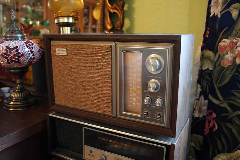 Sony Am/Fm Tabletop Radio | Reverb