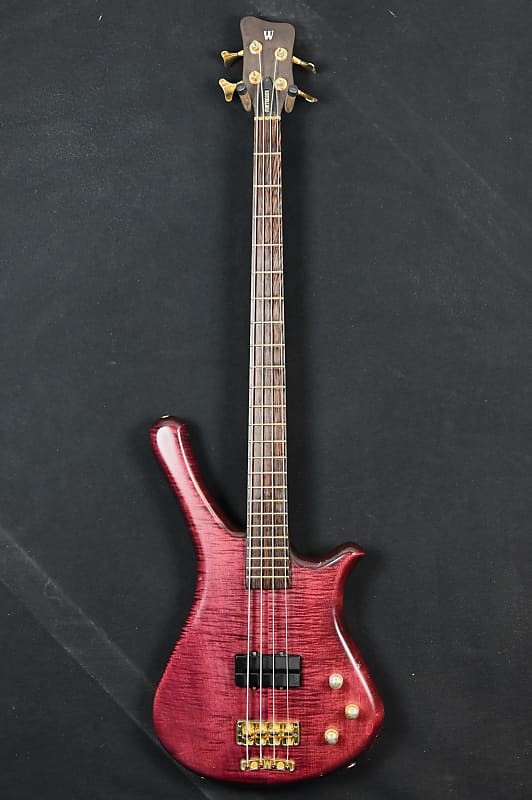 Warwick Fortess One Masterman from 1996 in Violet Red | Reverb