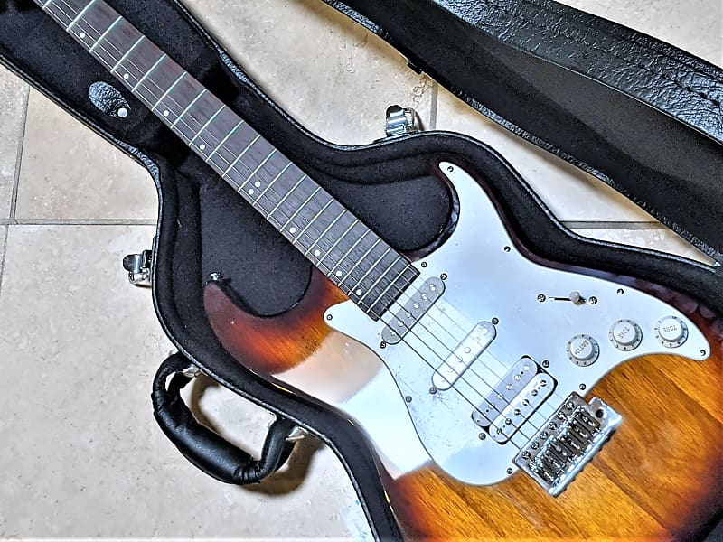 Samick Greg Bennett Signature Malibu Vintage Sunburst- with | Reverb