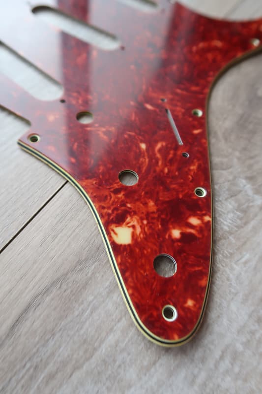 Fender Stratocaster Dan Smith Pickguard 1980 thru 1982 | Reverb