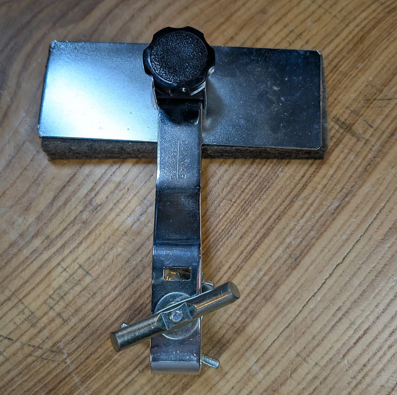 Danmar External Bass drum tone controls muffler - Chrome | Reverb