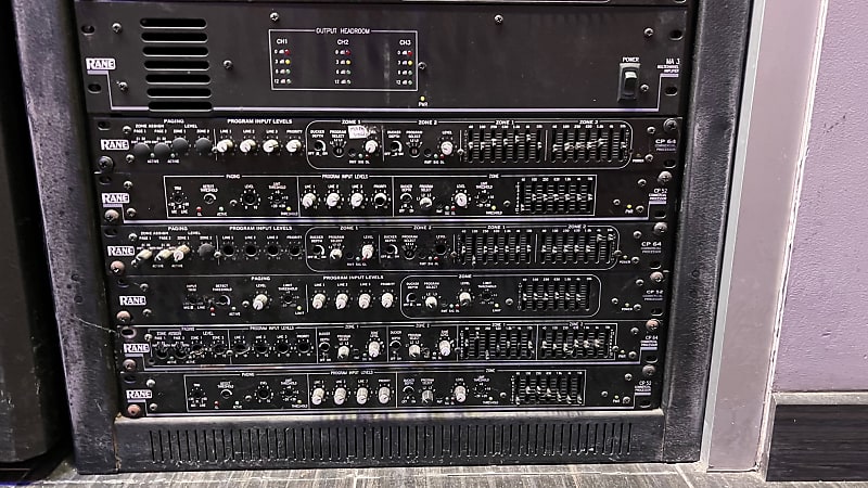 Rane CP64, Commercial Processor, Preamp, Equalizer, Rack | Reverb