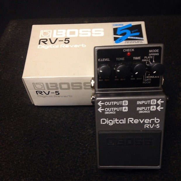 Boss RV-5 Digital Reverb Pedal | Reverb