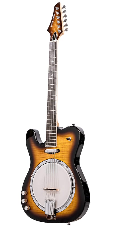 Gold Tone ES-Banjitar LEFTY 6 string electric solid body | Reverb