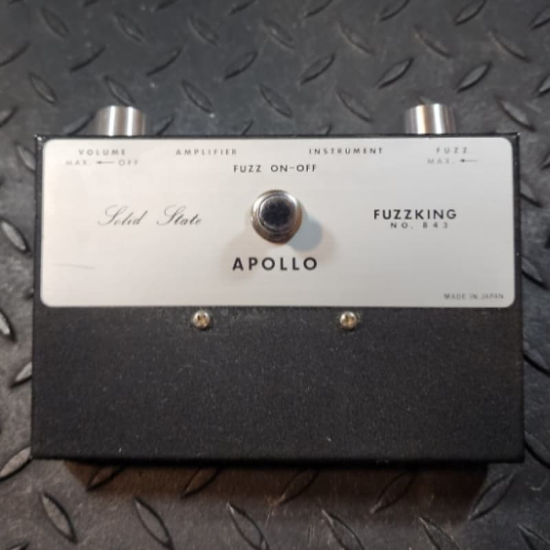 Apollo Fuzzking 1960's no. 843 Vintage Rare AA Battery Fuzz | Reverb