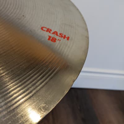Meinl Streamer 18" Crash 1980s | Reverb