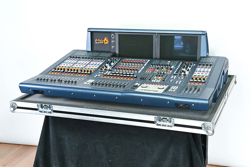 Midas PRO6 64-Channel Digital Console with Road Case and | Reverb