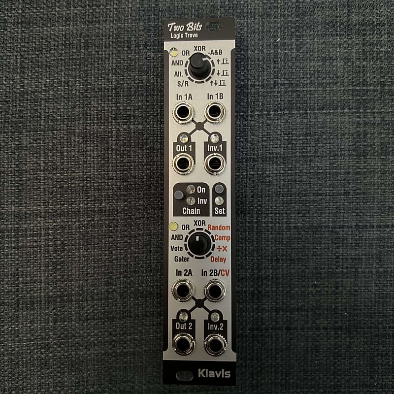 Klavis Two Bits Dual-Channel Logic 2024 Silver MINT! Like | Reverb