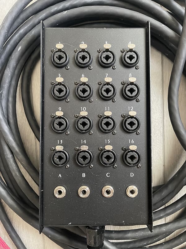 Onstage SNK16450V2 16 x 4 Stage Snake - 50 foot 2013 Matte | Reverb