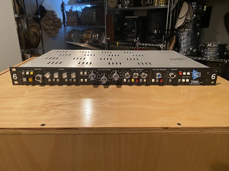 API 7600 Channel strip modular w/ Preamp, EQ & Compressor | Reverb