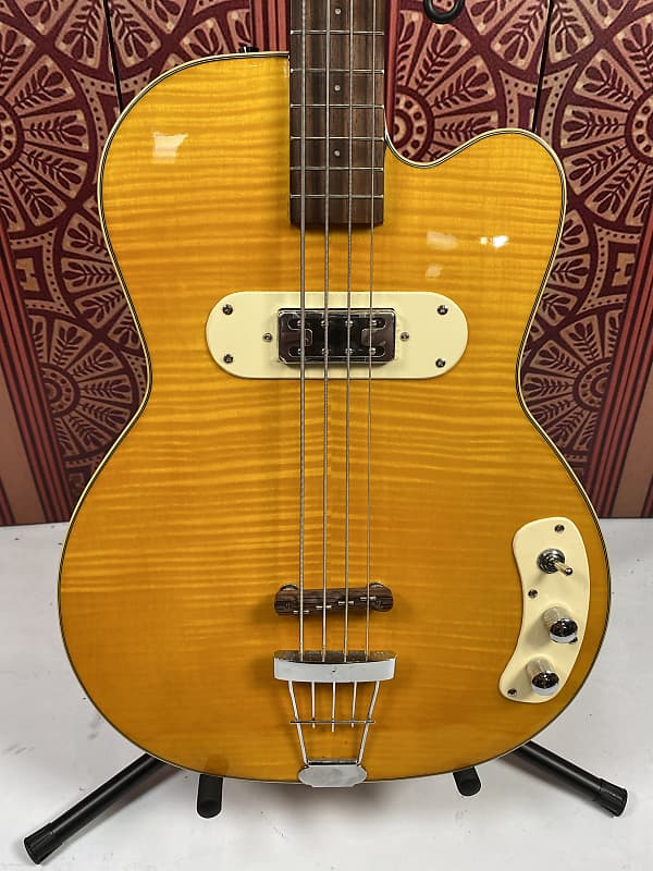 Old Kraftsman Howlin' Wolf Bass Reissue - Natural | Reverb