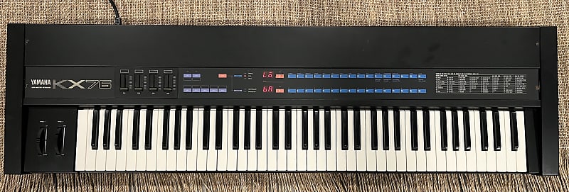 Yamaha KX76 1985 - Black | Reverb