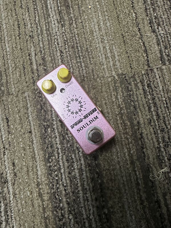 SOULDiM Spring Reverb 2023 - Metallic Pink | Reverb