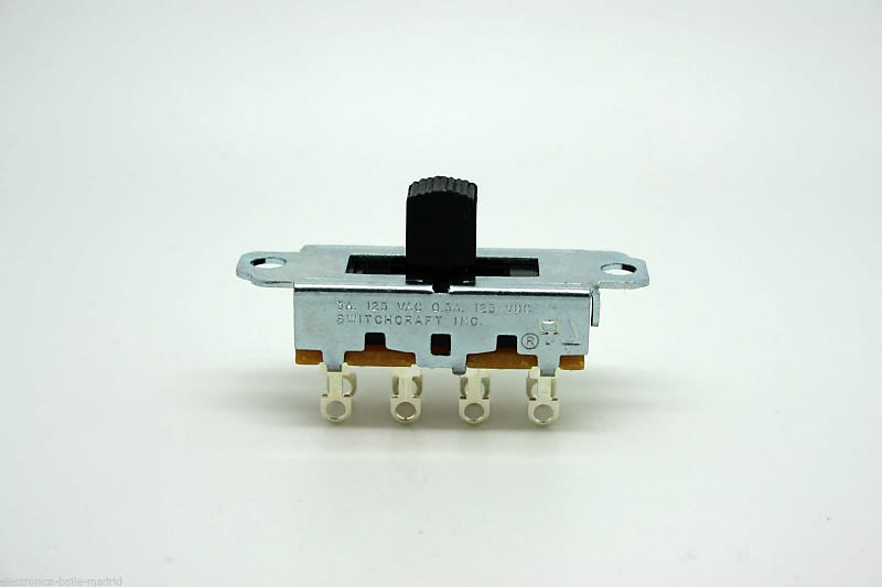 2x GENUINE SWITCHCRAFT 3 WAY SLIDE SWITCH FOR FENDER | Reverb UK