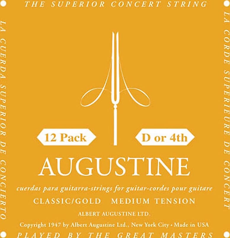 Classic/Gold - Medium Tension Nylon Guitar Strings - | Reverb