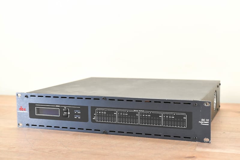 dbx SC 32 32 I/O Digital Matrix Processor As-Is | Reverb Canada