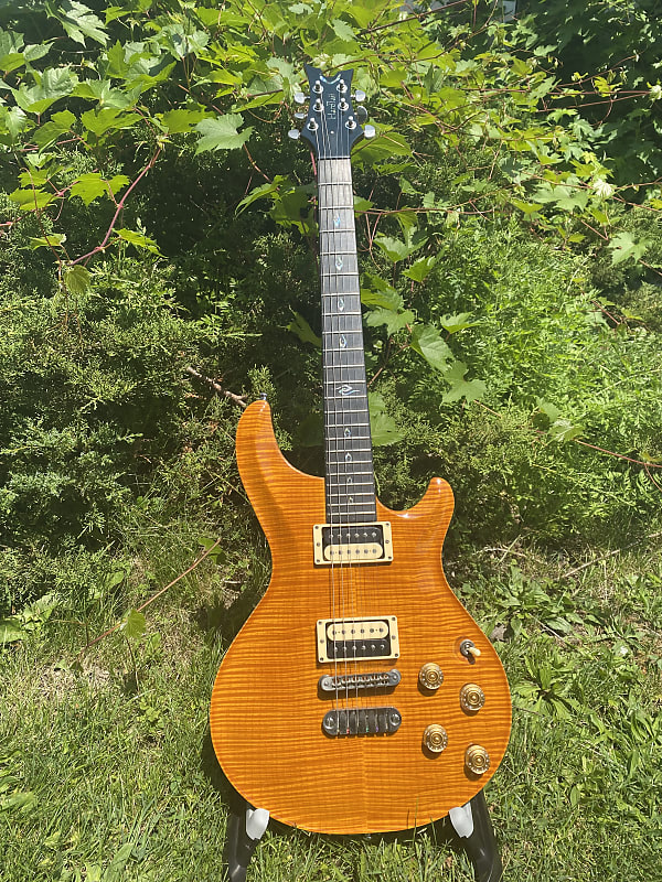 Dean Hardtail USA 2003- Amber Flame Top | Reverb Canada