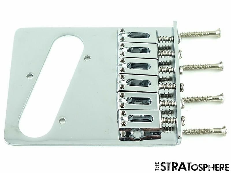 Fender 75th Anniversary Telecaster Tele BRIDGE Guitar Chrome | Reverb