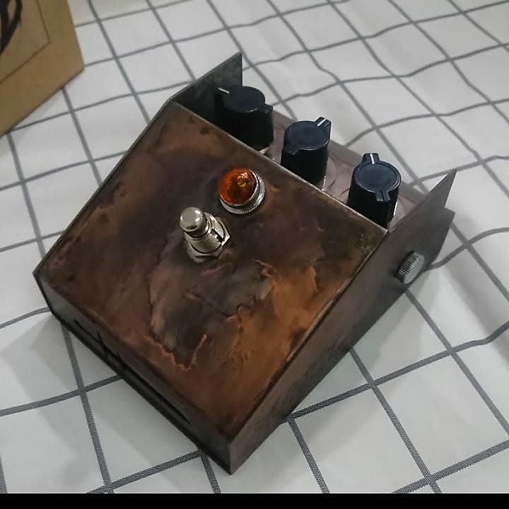 Doom fuzz + overdrive pedal custom | Reverb